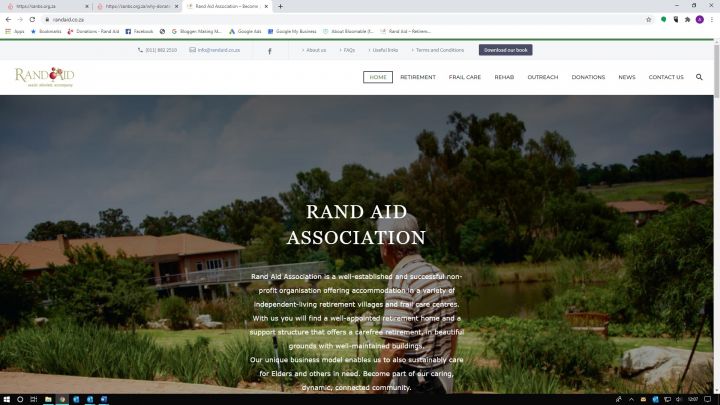 Visit Rand Aid’s all-new website – Rand Aid Association