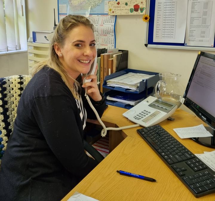 A new receptionist for Inyoni Creek – Rand Aid Association